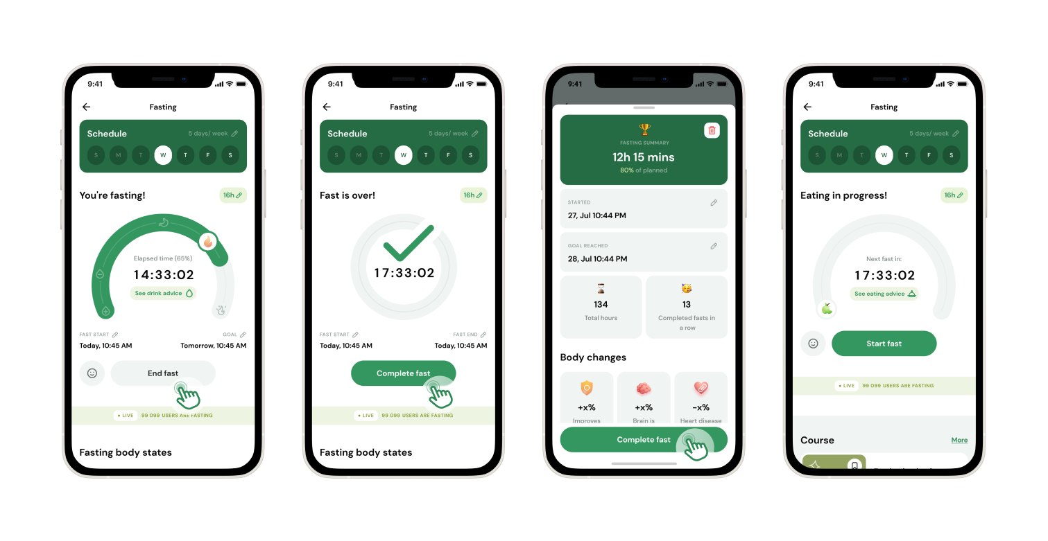 Fasting tracker – Lasta